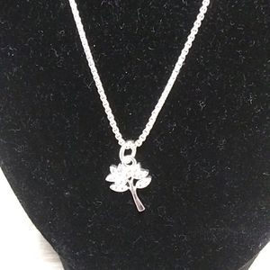 la cn | Jewelry | La Cn Silverstone Chain And 3 Charms Looks New | Poshmark